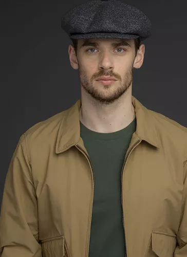 Basca Bailey of Hollywood Galvin Subtle Plaid Gri 25244BH-Gri - cel.ro