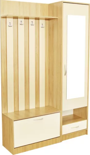 Set Andrei Cuier 800 si Dulap 500 Sonoma - cel.ro