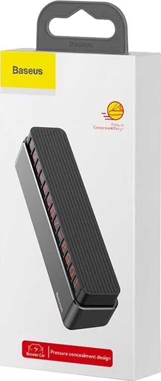 Suport numar de telefon parbriz Baseus functie de inchidere si ...