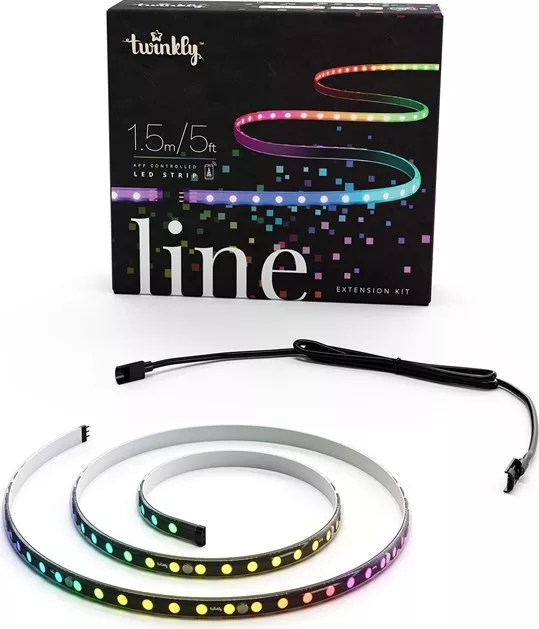Banda led Twinkly Line - Extensie de 1 5 metri - Control smart prin ...