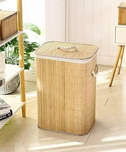 Cos rufe 72 litri pliabil bambus WDB5 WDB5