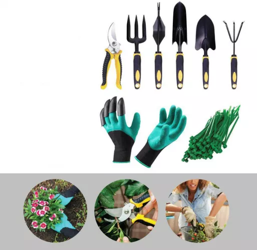 Set accesorii gradinarit 8 unelte 1111 1111.