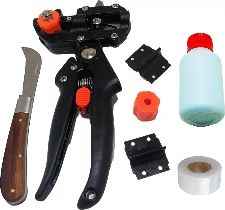 Set pentru altoire Totokita Cleste altoit Cutit tip cosor Banda altoit ...