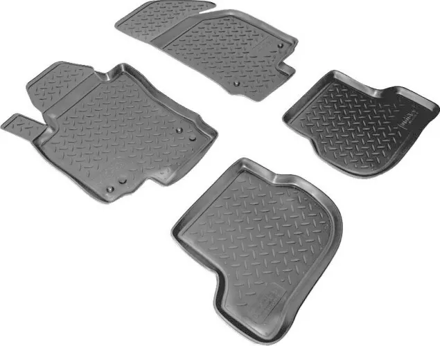 Set de 4 covorase cauciuc 3D stil tavita premium pentru VW Golf V VI 2003-2012 - cel.ro