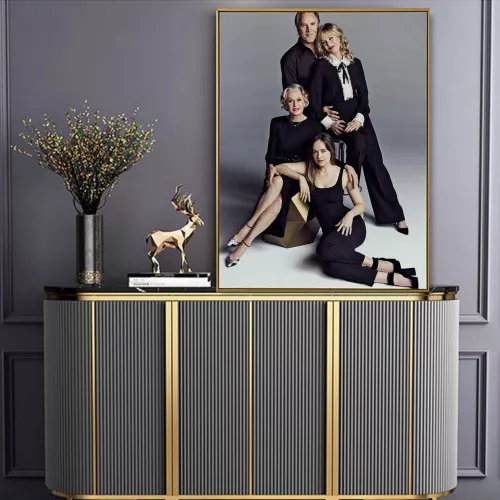 Tablou cu rama personalizat cu fotografia ta de familie Intaglio color ...