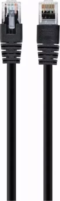 PATCH CORD UTP SPACER Cat5e cupru-aluminiu 0.25 m negru AWG26 and SP-PT-CAT5-0.25M-BK and SP-PT ...