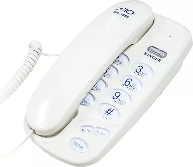 Telefon fix cu fir Functie Mute Tehnologie Redial Comutare TON/PULS Functie - cel.ro