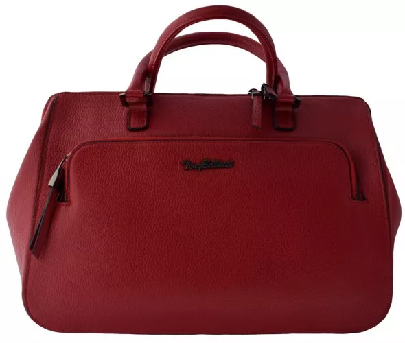 Geanta dama din piele naturala marca Tony Bellucci 0327-282-05-P-64 rosu - cel.ro