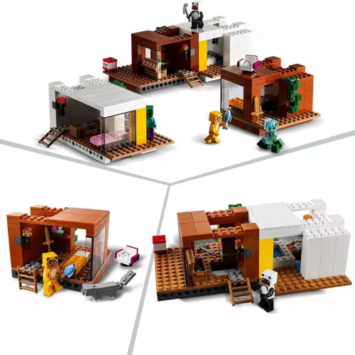 LEGO MINECRAFT CASUTA DIN COPAC 21174 la CEL.ro