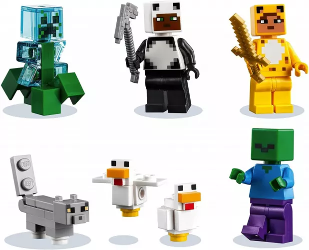 LEGO MINECRAFT CASUTA DIN COPAC 21174 la CEL.ro