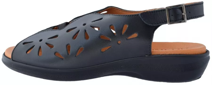 Sandale dama din piele naturala Alpina 0S401-01-O-23 negru 0S401-01-O ...