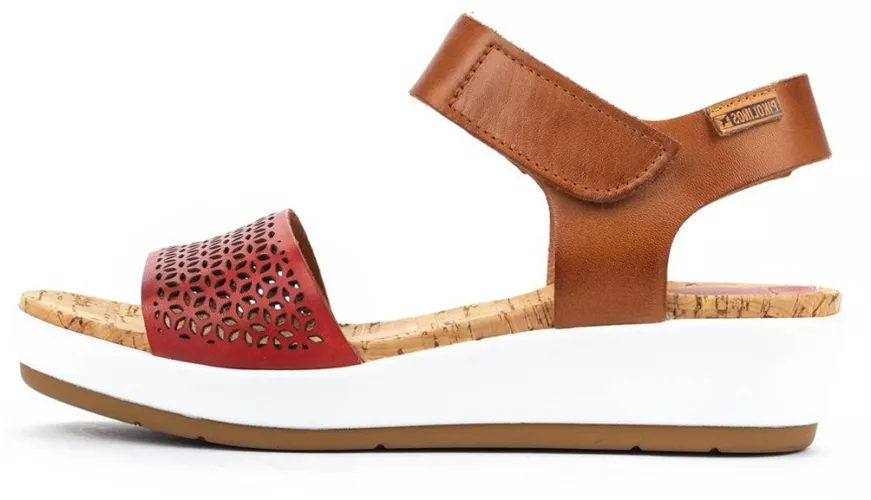 Sandale dama din piele naturala Pikolinos W1G-1733C1-37-O-21 corai - cel.ro