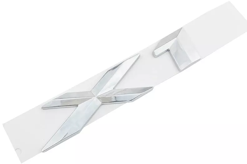 Sticker emblema 3D auto BMW scris X1