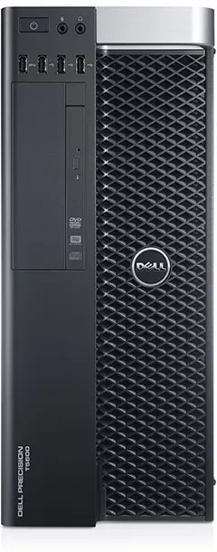 Workstation DELL Precision T5600 Intel Xeon 4-Cores E5-2643 3.50 GHz 16 ...