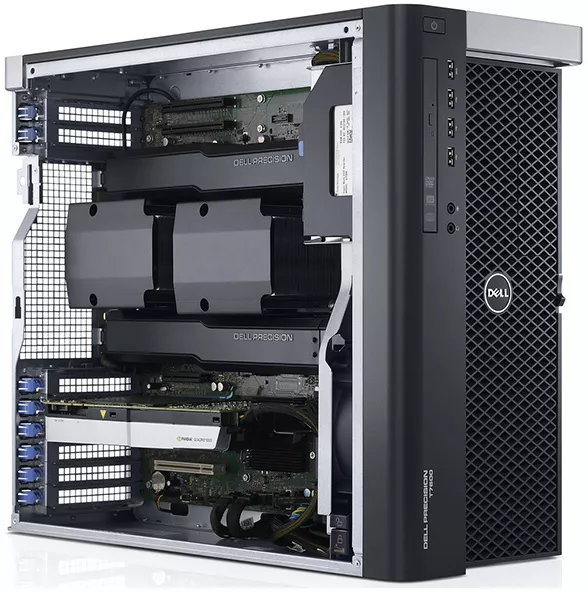 Workstation DELL Precision T7600 2x Intel Xeon 8-Cores E5-2650v1 2.80 ...