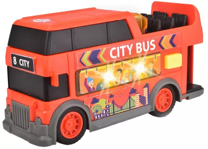 Autobuz Dickie Toys City Bus S203302032 - cel.ro