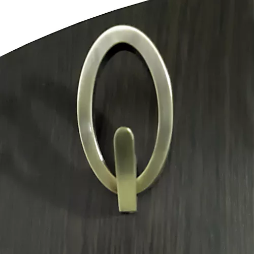 Cuier panou cu 3 agatatori Rolle pal Wenge 530 x 1200 x 32mm N14114MM ...