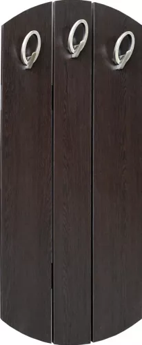 Cuier panou cu 3 agatatori Rolle pal Wenge 530 x 1200 x 32mm N14114MM ...