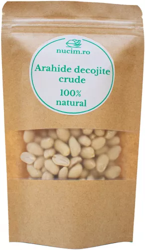 Arahide decojite crude 100 naturale nucim 200 g NUCIM70 - cel.ro
