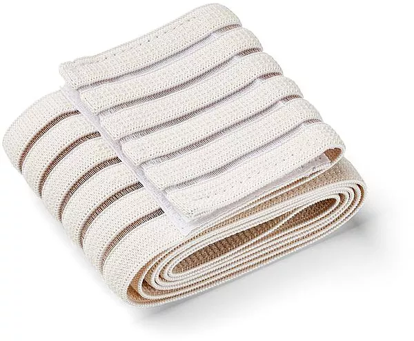 Bandaj elastic pentru genunchi beige Vitility 70610030 - cel.ro