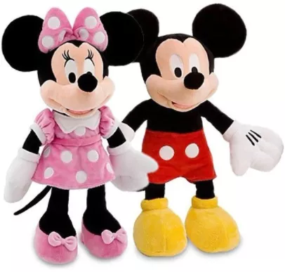 Set mascote din plus Mickey si Minnie Mouse - 60 cm EF-87 - cel.ro
