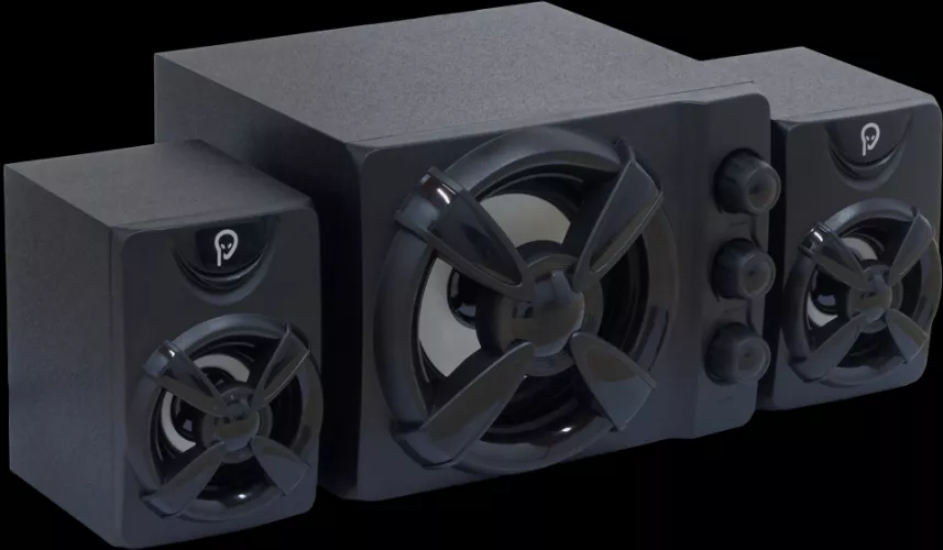 BOXE SPACER Gaming 2.1 RMS 11W 2 x 3W Plus 5W control volum bass si ...