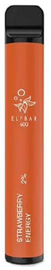 Mini narghilea Elf Bar - Strawberry Energy 6939287939496 - cel.ro