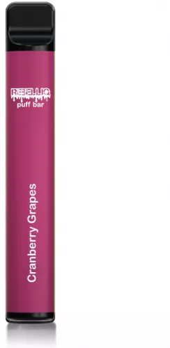 Puff Bar Rebelliq Cranberry Grapes 800 Puff 2 Nicotina 6427616398316 ...