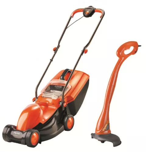 Masina Tuns Gazon Electrica Flymo Visimo 1100W + Mini Trimmer Set