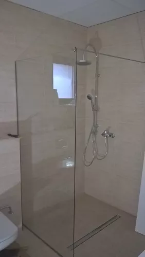 Paravan dus 1000x2000 mm sticla 8mm securizata transparenta feronerie ...