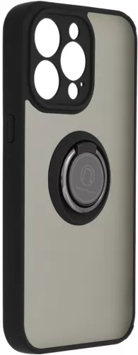 Husa de protectie bumper cu inel magnetic tip stand pentru Apple Iphone ...