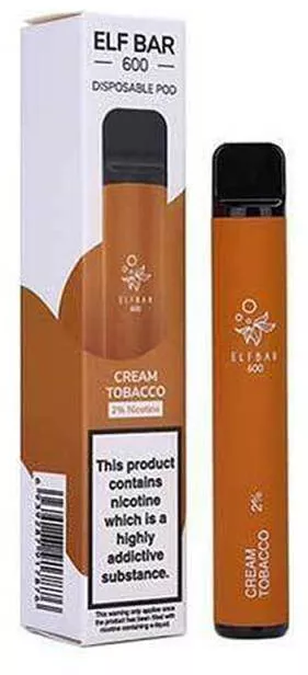 Mini narghilea Elf Bar - Cream Tobacco 6939287917876 - cel.ro