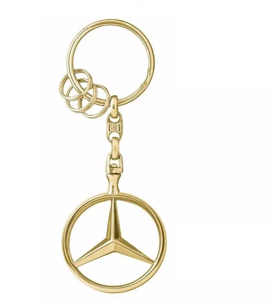 Breloc Mercedes Benz Bruxelles Auriu B66953741 - cel.ro