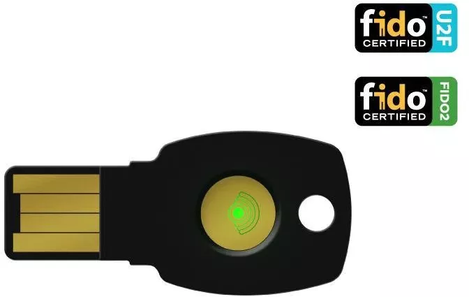 Feitian ePass FIDO NFC Security Key dispozitiv criptografic securizat ...