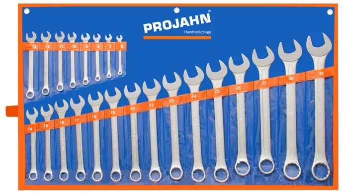 Set chei fixe si inelare PROJAHN 23 piese 6-32mm PRO.4410 - cel.ro