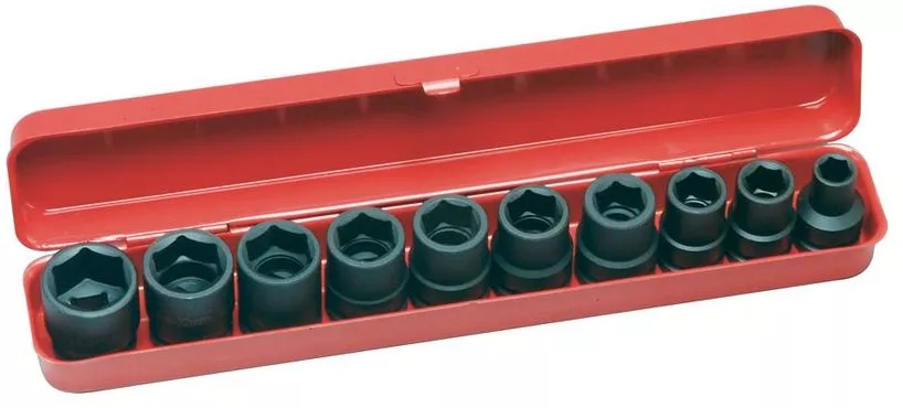 Set tubulare de impact 1/2 PROJAHN 10-24 mm 10 buc/set PRO.3080 - cel.ro