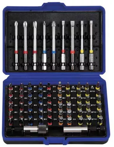 Set de biti colorati 1/4 71 buc PRO.4090 - cel.ro