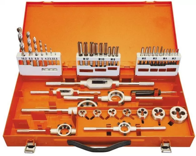 Set de filetare complet PROJAHN HSS-G DIN 352 M3-M12 44 buc/set in ...