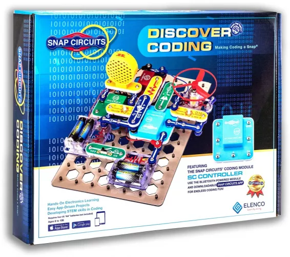 Snap Circuits Discover Coding SCD303 - Set educativ cu circuite ...