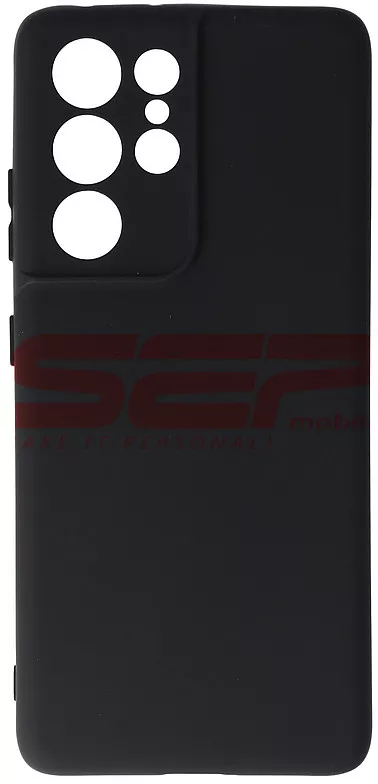 Toc silicon High Copy Samsung Galaxy S21 Ultra Black - cel.ro