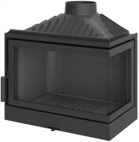 Focar din fonta pentru semineu pe lemne KFD ECO MAX 7 R Basic 2 laturi ...