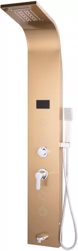 Panou dus TRENDY and rsquo S cu hidromasaj inox 5 functii Digital ...