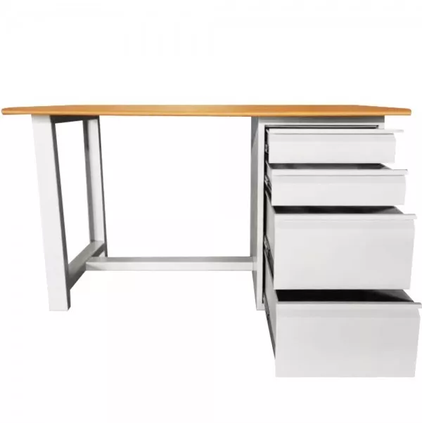 BANC DE LUCRU CU 4 SERTARE L1500 1500x800x840 mm LxlxH blat rezistent ...