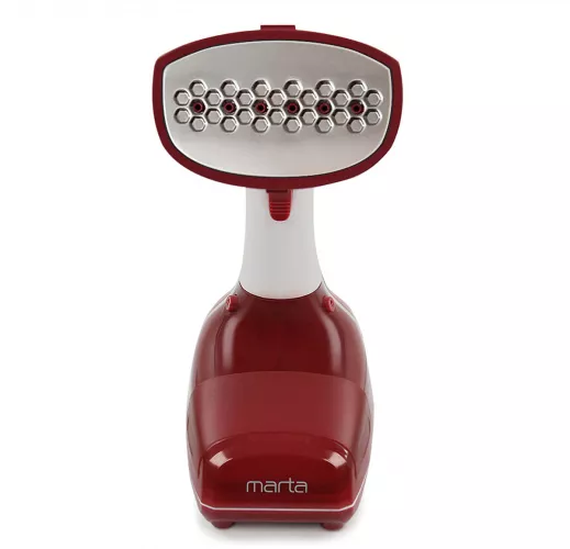 Vertical steam iron MT-1176 red ruby 1000 W water tank 300 ml MT-1176 ...