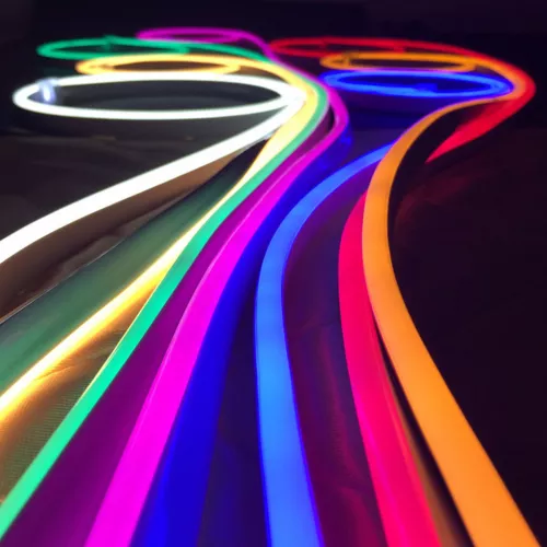 Furtun Luminos Led Neon Flex Multicolor RGB FLEX10x20_RGB - cel.ro