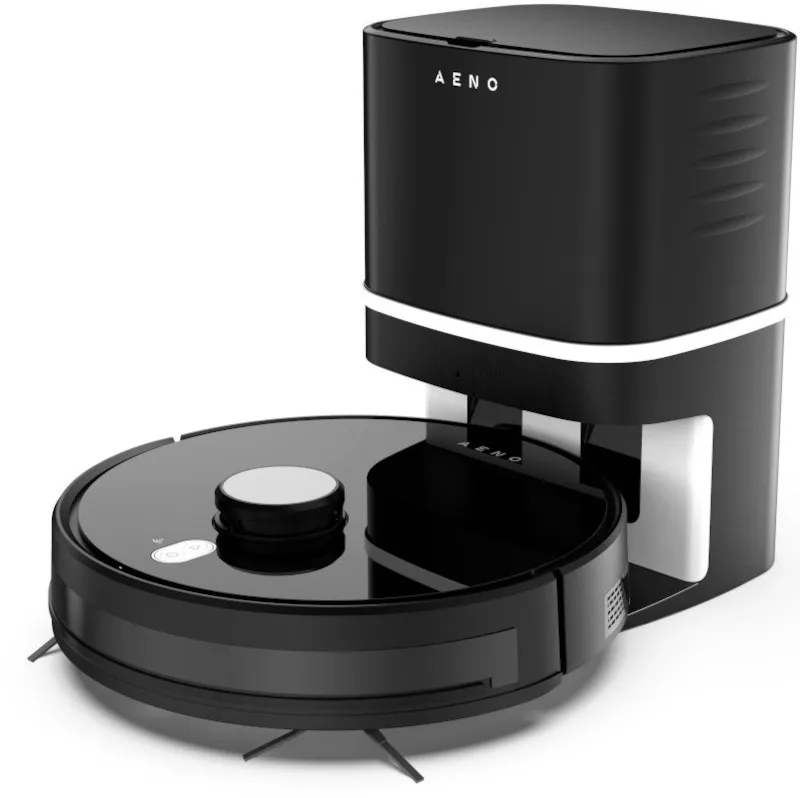 Aspirator robot AENO RC1S 5200 mAh 0.6 L + 2.8L 4000Pa Negru arc0001s ...