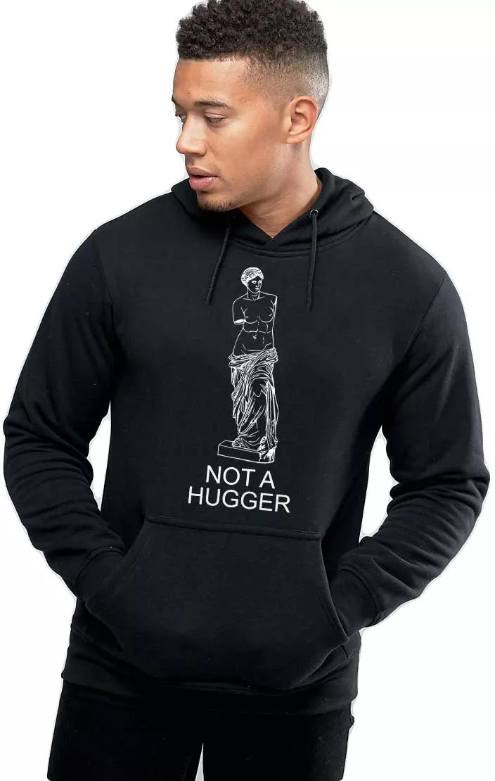 Hanorac Barbati Negru - Not a hugger XL IH199-4 - cel.ro