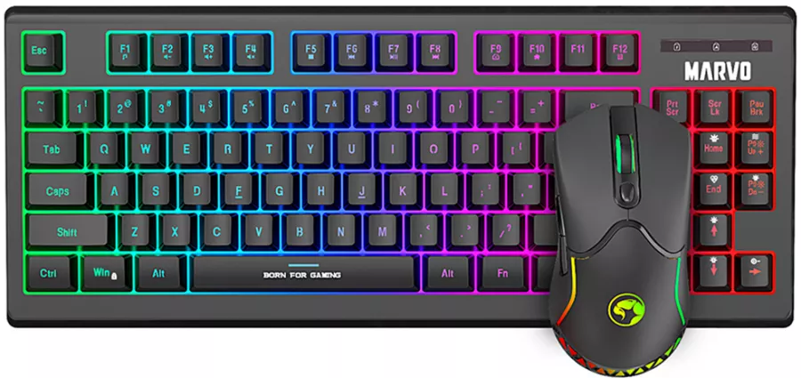 Kit Gaming wireless tastatura si mouse Marvo KW516 4800 DPI marvo_kw516 ...