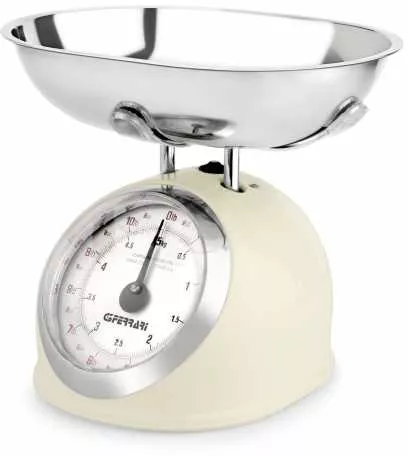 Cantar De Bucatarie Mecanic Cu Bol G3ferrari Aska 5kg Ivory kvug ...