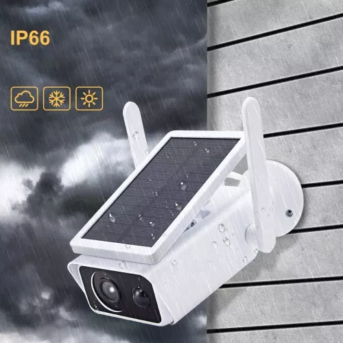 Camera de supraveghere cu panou solar acumulatori 2MP ELECTRICE4116 ...